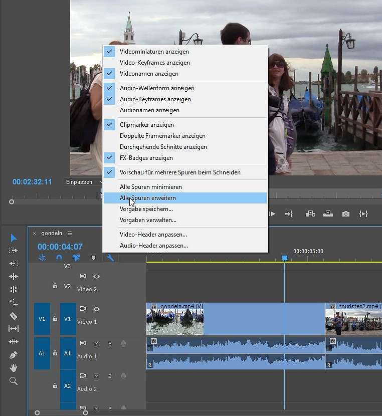 Premiere ProCC Tutorial Teil 2